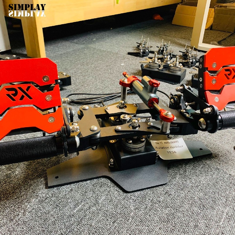 Falcon Flight Rudder Pedals Upgrade Version Game Flight Simulator ...