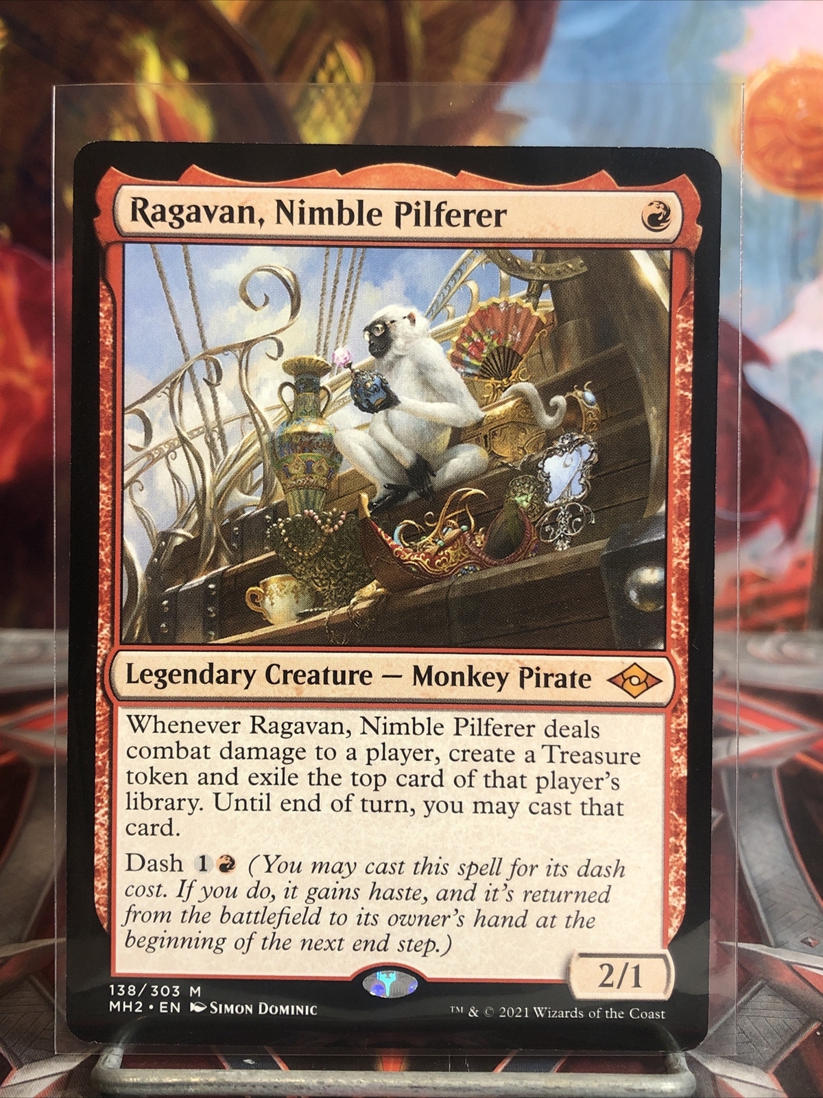Ragavan, Nimble Pilferer (Non-foil) Modern Horizons 2 138/303 Mythic ...