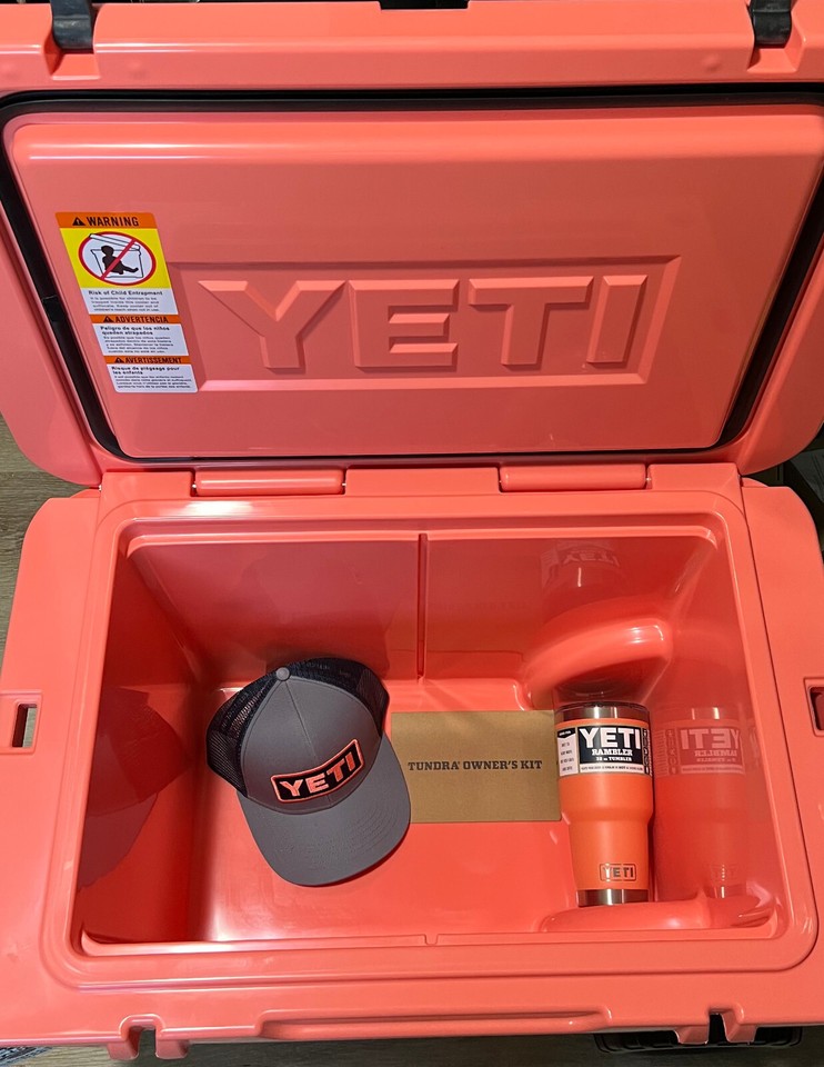 YETI Tundra HAUL Cooler 🪸 CORAL 🪸 LIMITED EDITION RARE DISCONTINUED ...
