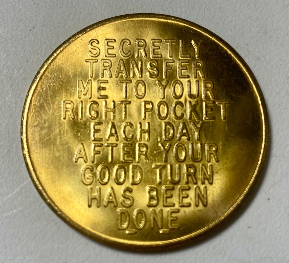 BOY SCOUT GOOD DEED COIN | eBay