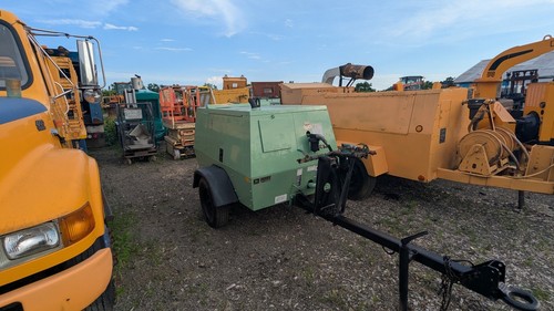 Sullair 185H 185 H Deere Diesel Air Compressor Trailer Towable 485 ...
