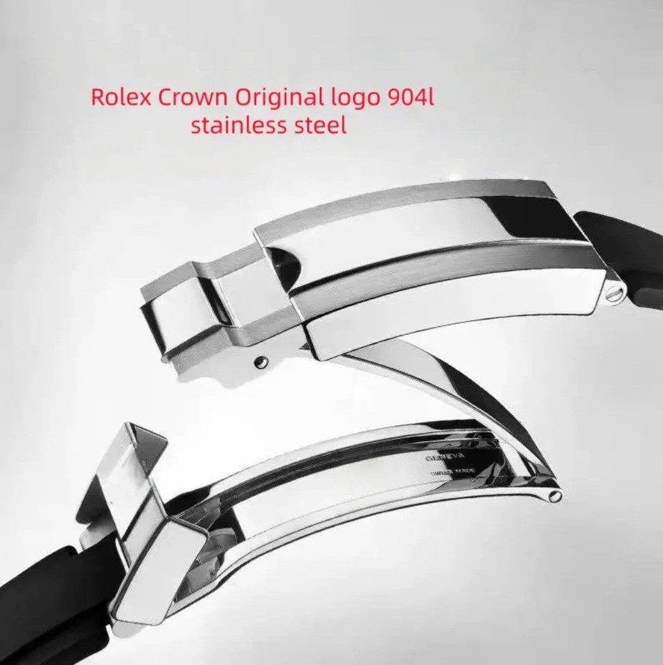 Fit For Rolex Yacht-Master Submariner Daytona Oyster Bracelet Folding ...