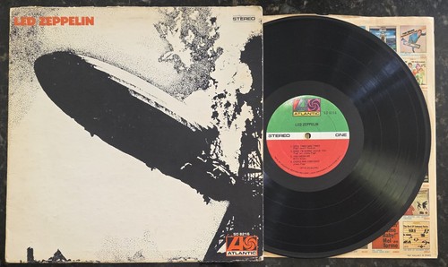 Led Zeppelin 1969 SD 8216 Vinyl LP Vintage Record Red Dazed Confused ...