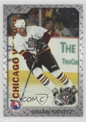 2005-06 Chicago Wolves Team Issue Brian Sipotz #5 1p1 | eBay