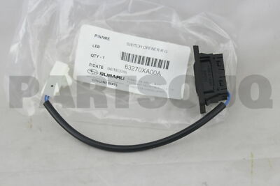 63270XA00A Genuine Subaru SWITCH OPENER R G 63270-XA00A | eBay
