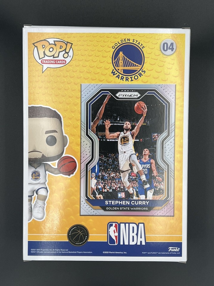 NBA Stephen Curry Funko Pop! Trading Card Figure with Case #04 | eBay