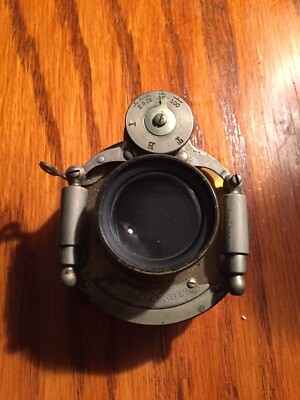 Lens With Shutter For J.lizars Glasgow Challenge Camera Pat Jan 1891 | eBay