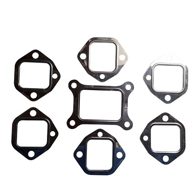 Cummins Exh Mfld Gaskets (6) 3020943 w/turbo gsk 3069177 NT SC & Big ...