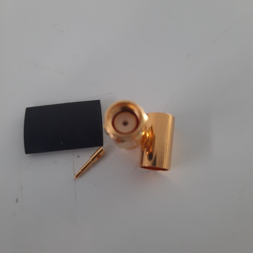 SMA Plug (Male Center Pin) Connector for 240 Cable; TerraWave; P/N: CON ...