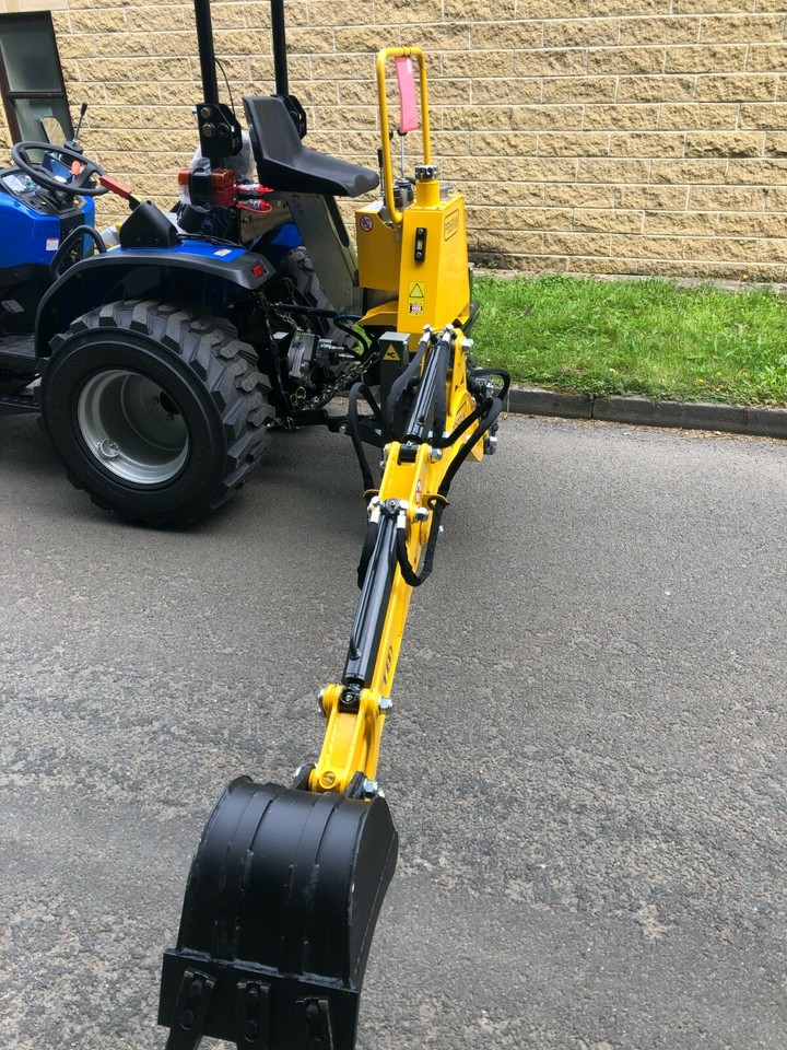 Solis 26 4WD tractor, front loader and rear actor package | eBay