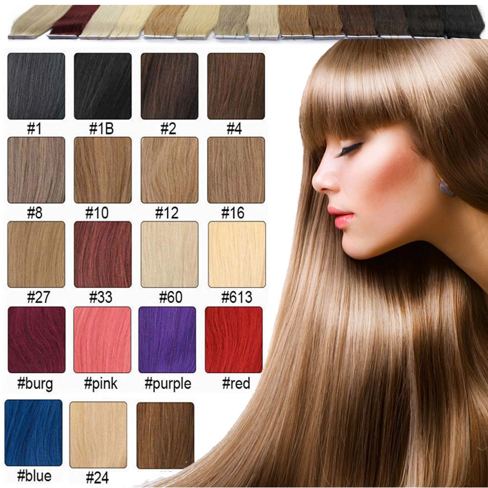 Remy Weave Hair Color Chart