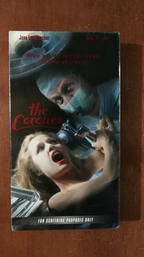 THE CORONER (VHS) JANE - BRAND NEW FACTORY SEALED | eBay