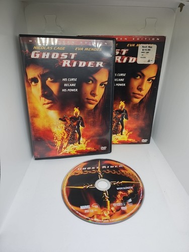 Ghost Rider (DVD, 2007, Widescreen) - Tested 43396163119| eBay