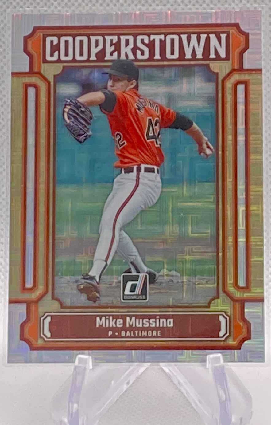 2023 Donruss Mike Mussina Cooperstown Insert Vector Parallel #CT19 ...