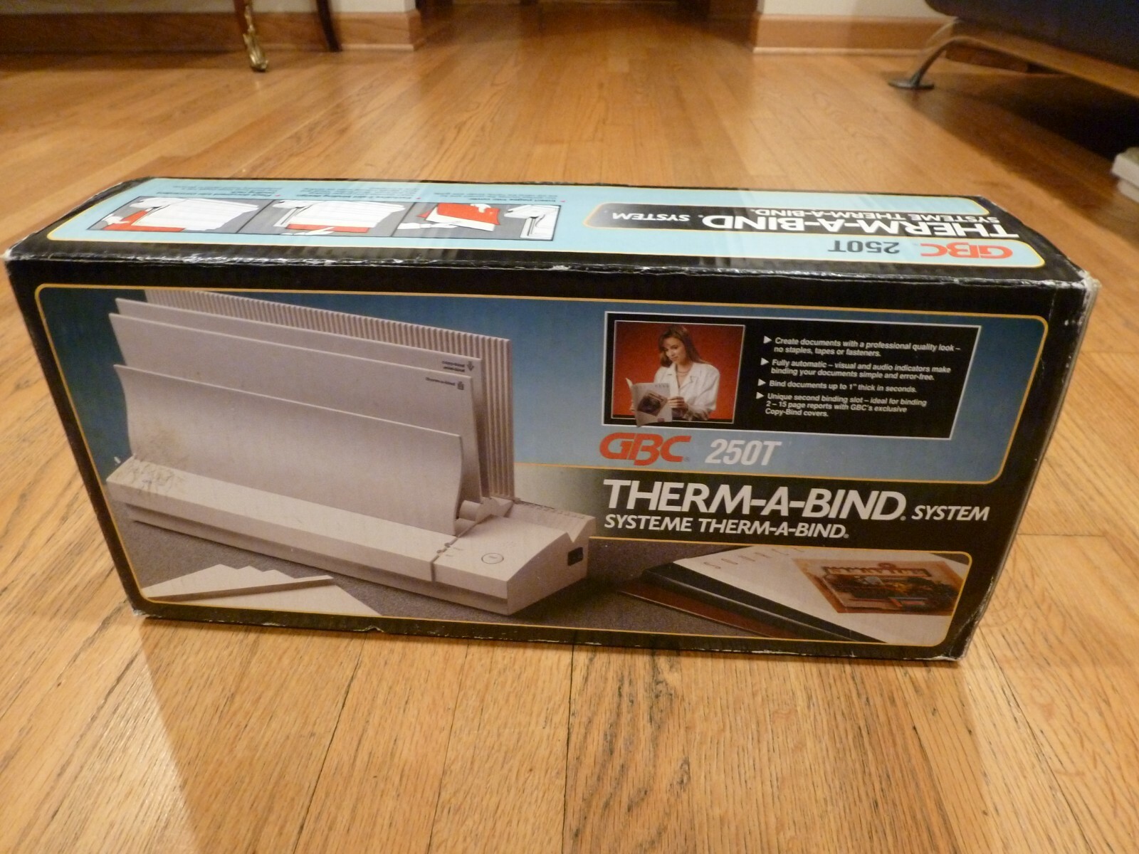 GBC THERM-A-BIND System 250T Automatic Thermal Binding Binder | eBay