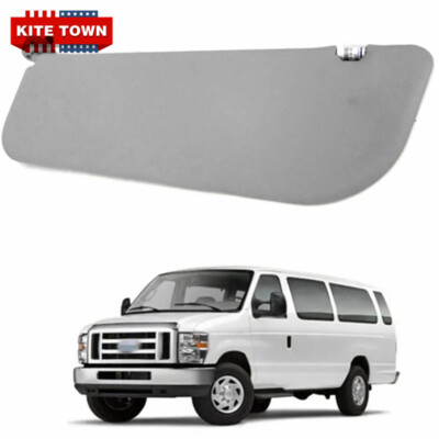 Left Driver Sun Visor Gray For Ford E150 E250 E350 E-450 Econoline Van ...