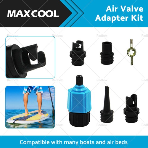 Sup Pump Air Valve Adapter Suits For Inflatable Kayak Boat Stand Up ...