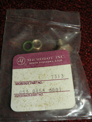 MALCO MICRODOT CONNECTOR 053-0455-0001 | eBay