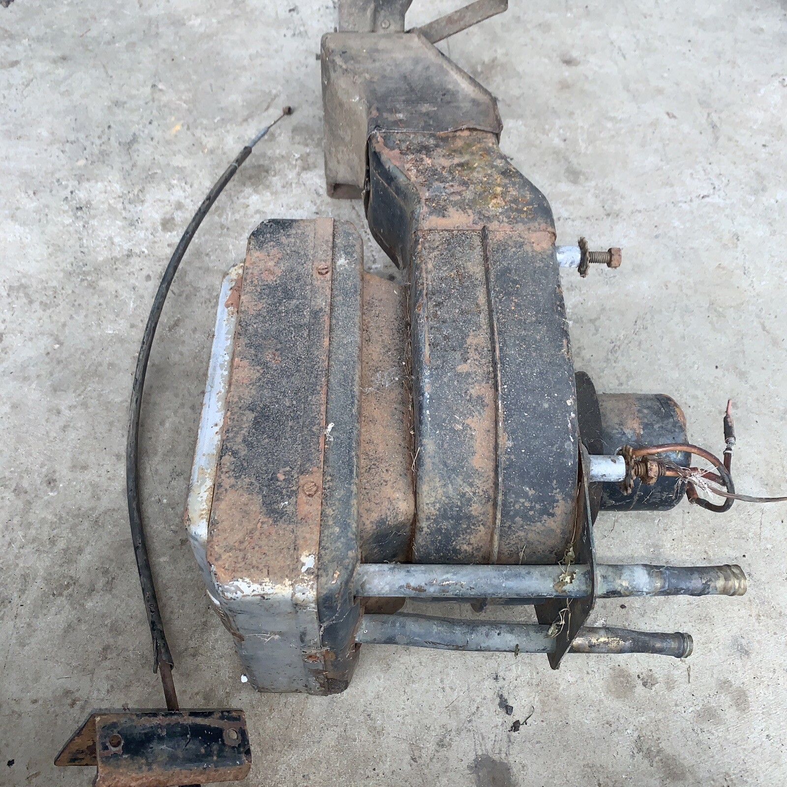 1956 Ford Truck Heater Assembly F100 F250 F350 12 volt Pickup Panel F ...