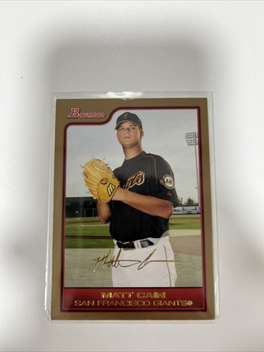 2006 Bowman Matt Cain Gold #106 | eBay