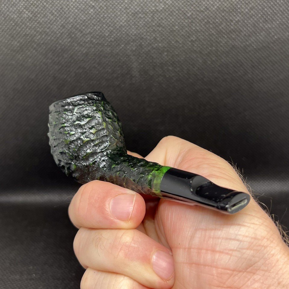 Dagner Pipes Green CWA Devil Anse Tobacco Pipe Briar New Unsmoked Blem ...