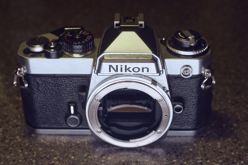 Nikon FE 35mm SLR Film Camera/ For Parts Or Repair | eBay