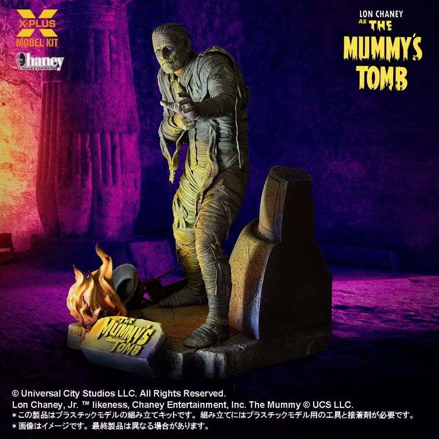 Plastic Model Kit 1/8 Lon Chaney Jr. as The Mummy "The Mummy's Tomb" | eBay