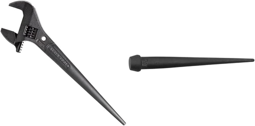 16-Inch Adjustable Spud Wrench with 1-1/4-Inch Bull Pin Tool Set ...