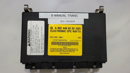 FREIGHTLINER CASCADIA CONTINENTAL CPC MODULE A0024468202/005 MANUAL ...