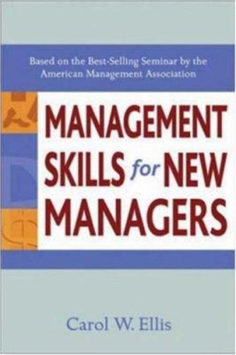 Management Skills for New Managers Paperback Carol W. Ellis ...