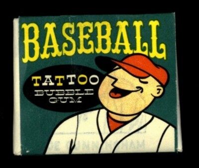 1960 OPC O-Pee-Chee Tattoos Unopened Pack - Joe Cunningham | eBay