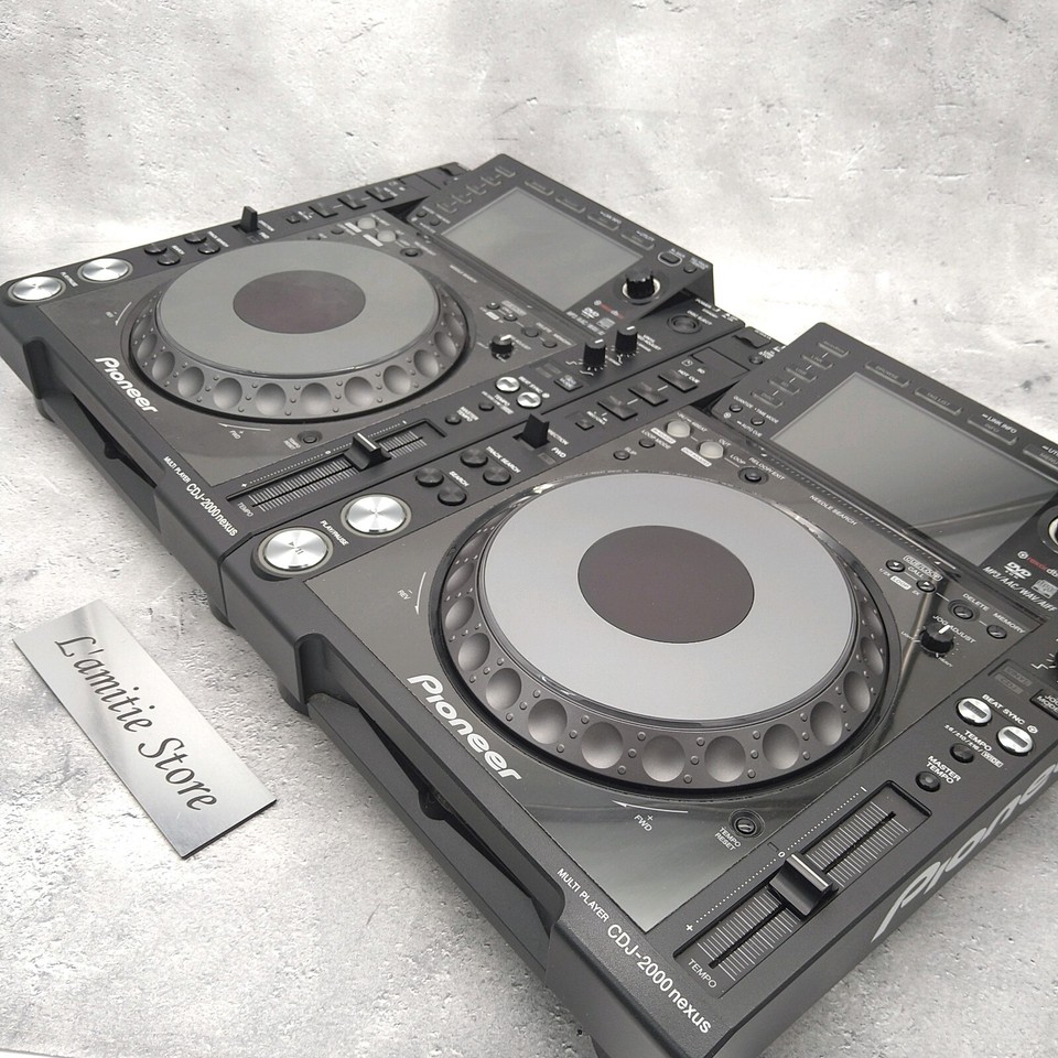 Pair 2x Pioneer CDJ-2000NXS DJ Player Turntable CDJ2000NXS 2000 Nexus ...