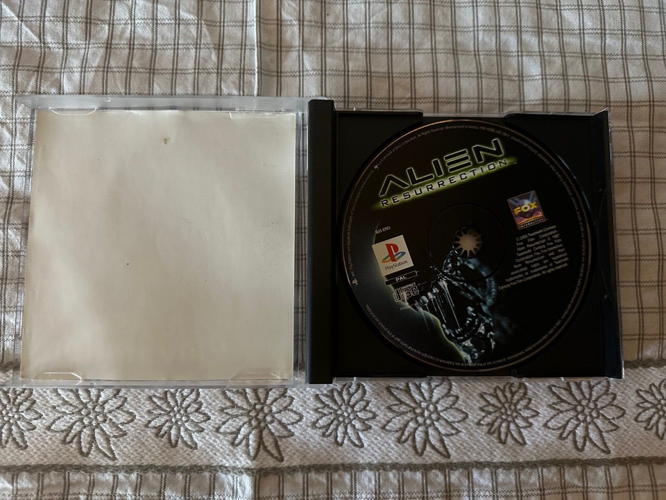 Alien Resurrection SONY PLAYSTATION 1 PS1 PSX PAL UK English Espana NI ...