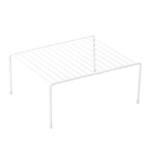 3 x Wire Elevated Storage Shelf Rack Tray Kitchen Pantry Organiser ...