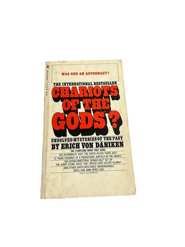 Chariots Of The Gods? Erich Von Daniken Paperback 1971 Book Unsolved ...