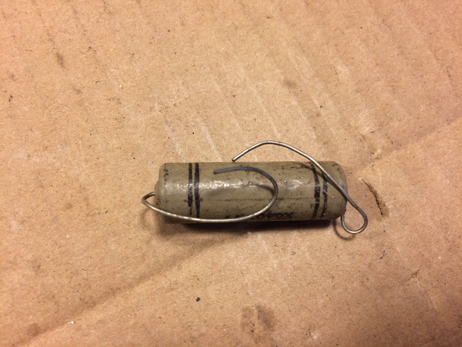 NOS Vintage Aerovox .04 uf 600v Duranite Capacitor Gray 1940s Cap (qty ...