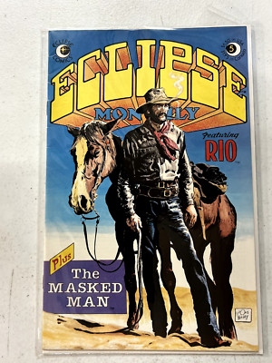ECLIPSE MONTHLY #5! RIO/THE MASKED MAN! 1984 ECLIPSE COMICS | Combined Shipping | eBay