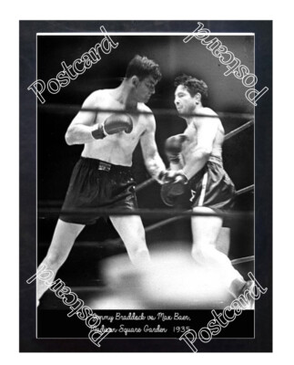 Historic Boxing Jimmy Braddock vs Max Baer Madison Square Garden 1935 ...