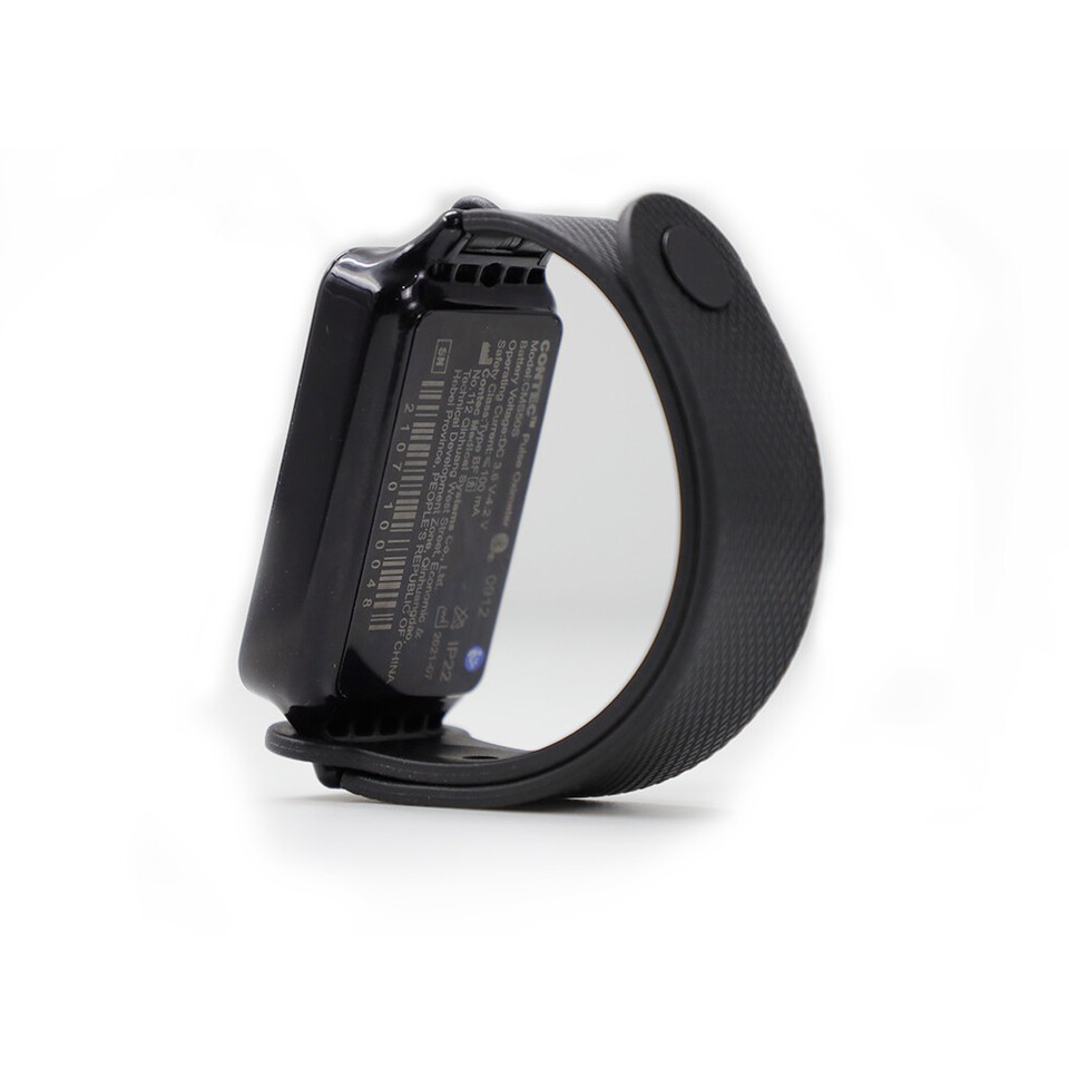 Wrist Fingertip Pulse Oximeter Blood Oxygen Monitor Wireless SpO2 PR ...