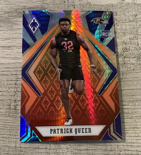 2020 PANINI PHOENIX FOOTBALL PATRICK QUEEN FIRE BURST ROOKIE CARD No ...