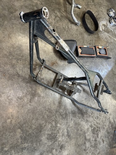 Kraft tech Frame Harley evo Twin Cam Evo 38 Rake 4 Stretch Big Wheel | eBay