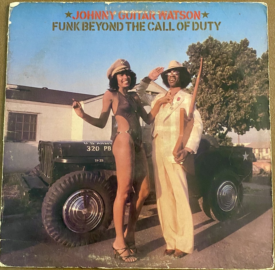 Johnny "Guitar" Watson Funk Beyond the Call of Duty LP - 1977 Funk DJM Records | eBay
