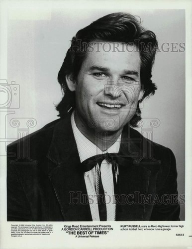 1986 Press Photo Kurt Russell as Reno Hightower in "The Best of Times ...