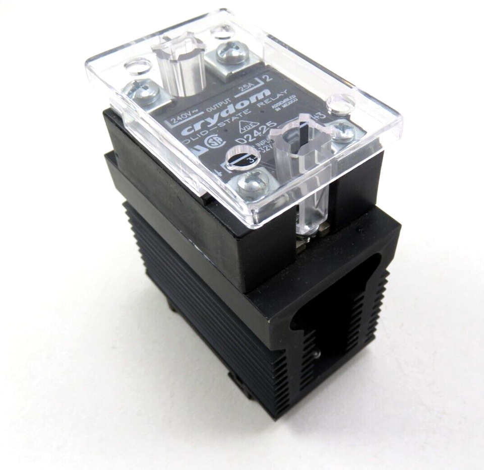 **New** Crydom D2425 Solid State Relay w/ HBC Controls HBC-25DA Heat ...