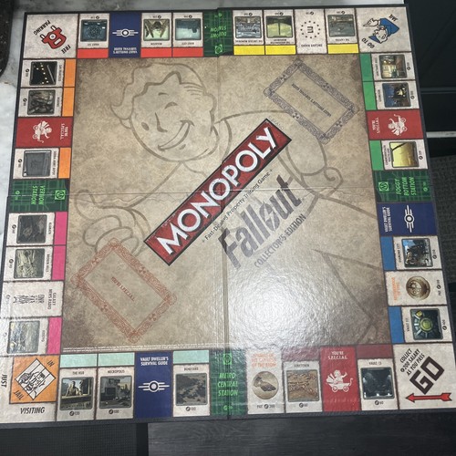 Monopoly FALLOUT Collector's Edition Board Game Complete | eBay