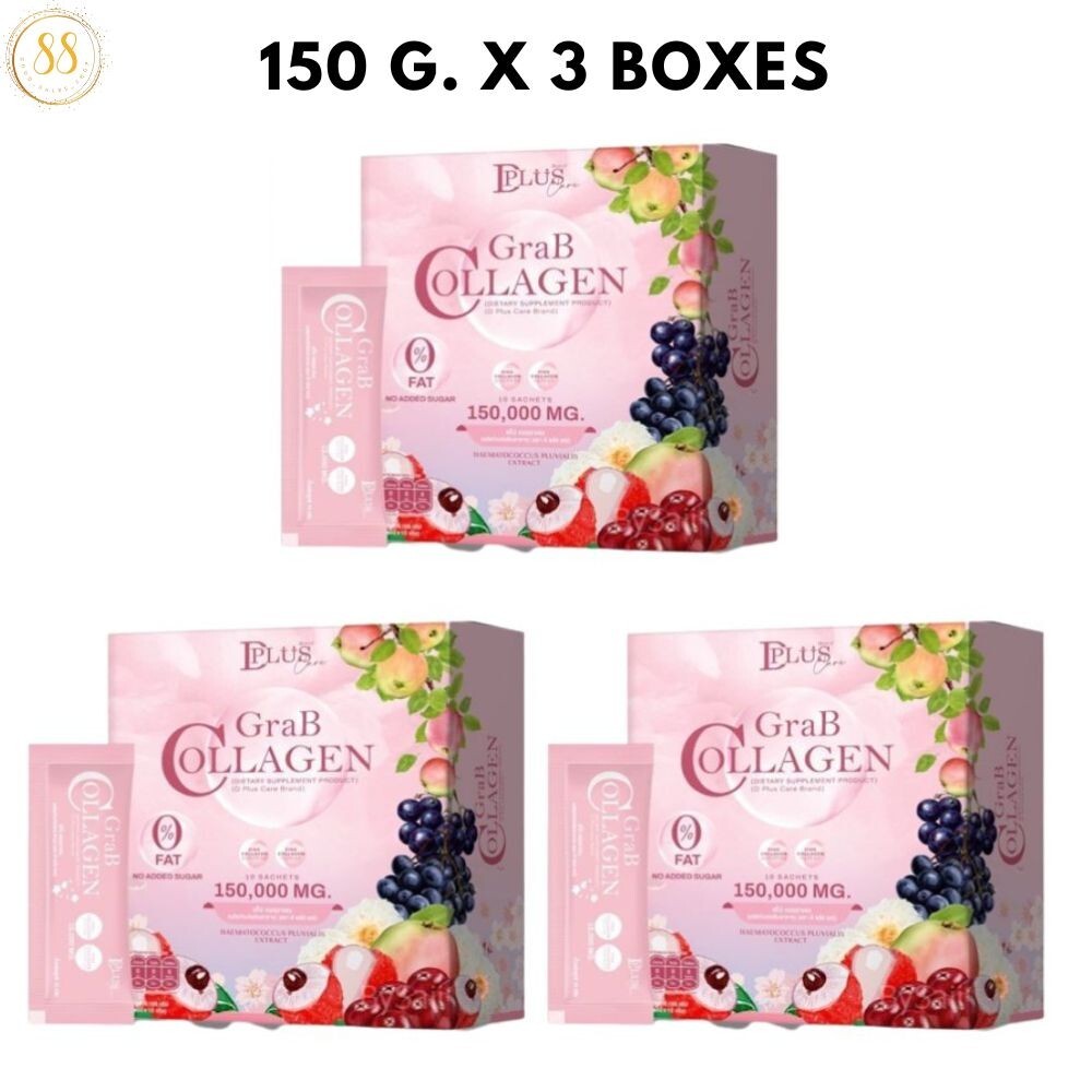 GraB Collagen fruit, easy to eat, delicious, 1 box contains 10 sachets ...