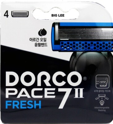 Dorco Pace 7 II Fresh Razor Blade Refills 4 Cartridges | eBay