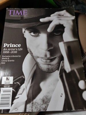 Time Magazine Commemorative Edition Prince An Artist Life 1958-2016 | eBay