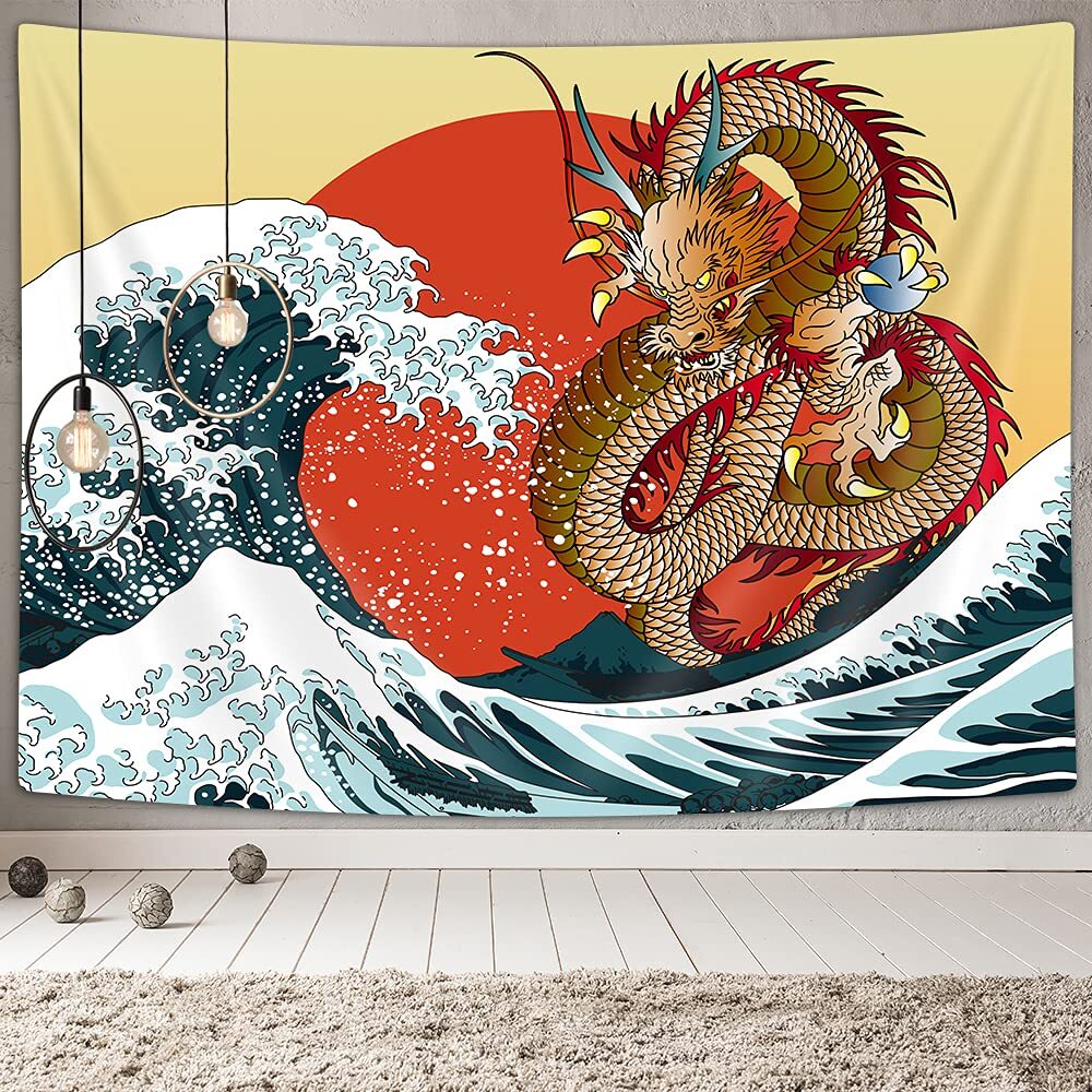 Chinese Ocean Wave Art