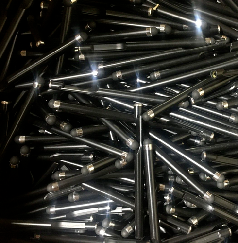 (LOT OF 500) Targus Smooth Glide Standard Stylus for Tablet - Black ...